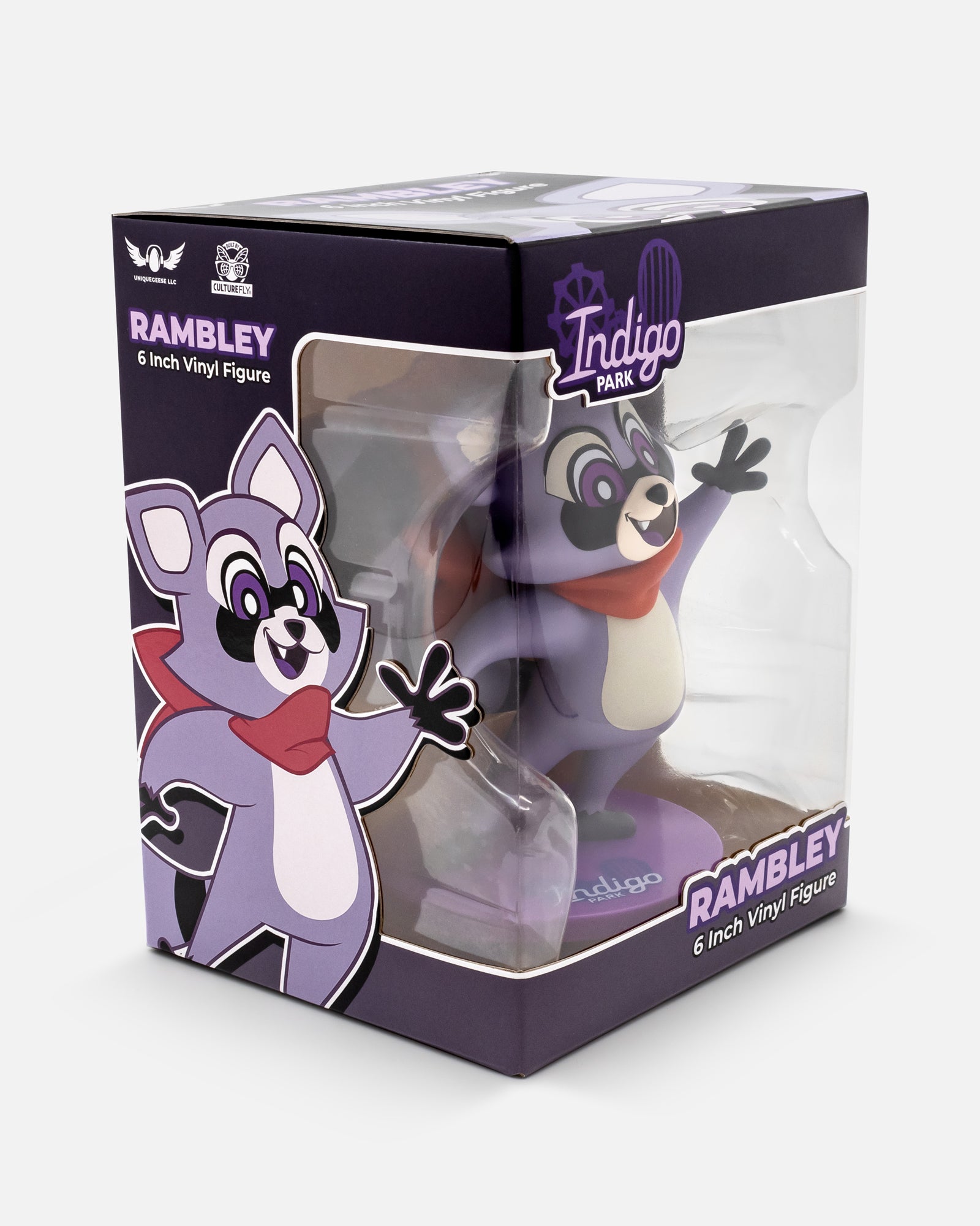 Indigo Park Rambley the Raccoon 6" Vinyl Figure – Indigo Park Official ...