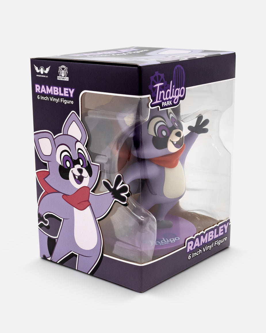 Indigo Park Rambley the Raccoon 6" Vinyl Figure – Indigo Park Official ...
