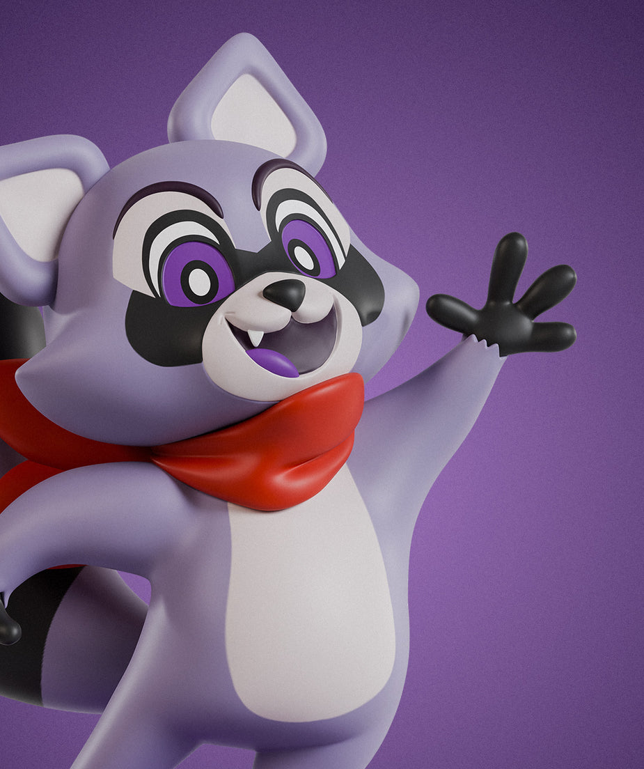 Indigo Park Rambley the Raccoon 6" Vinyl Figure – Indigo Park Official ...